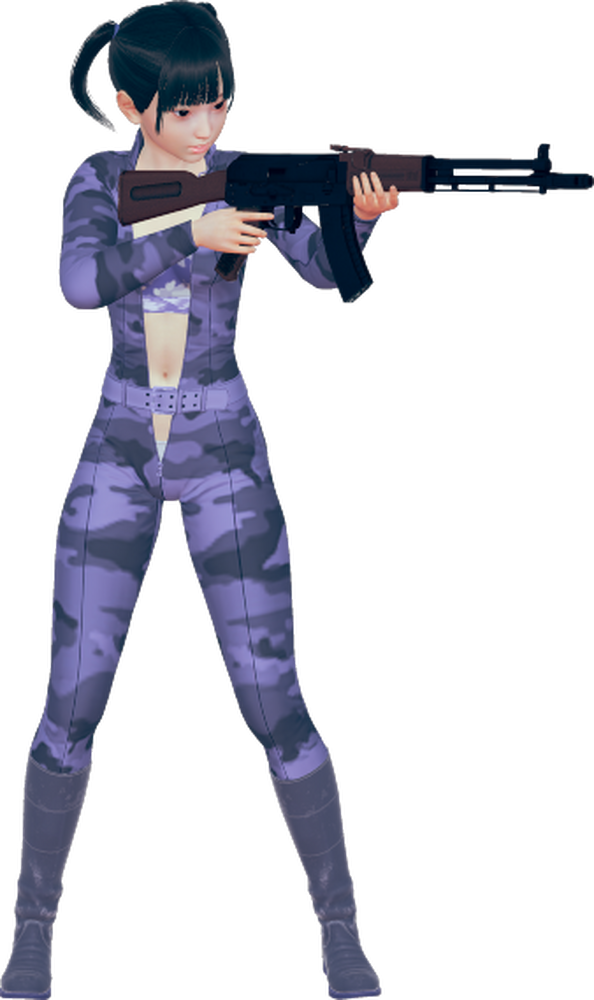 Domino Visual Novel Character with Transparency and Photoshop PSD file ...