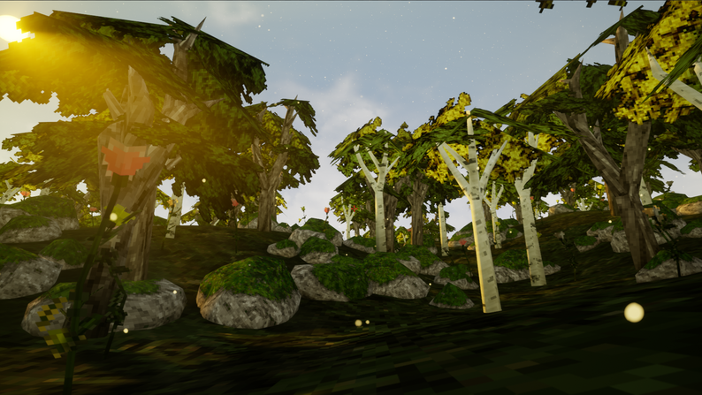 Retro PSX Style Wilderness Assets by PorkBellyGames