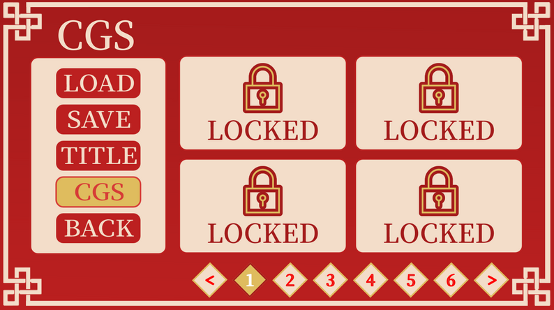 Chines Style VN GUI Template by Smileflower