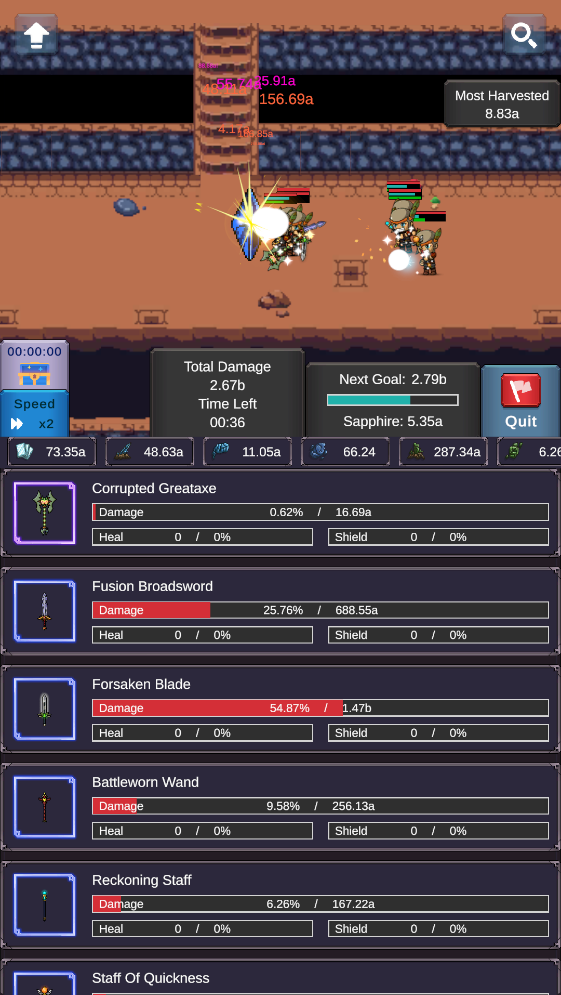 Idle Weapon Fantasy by Blood