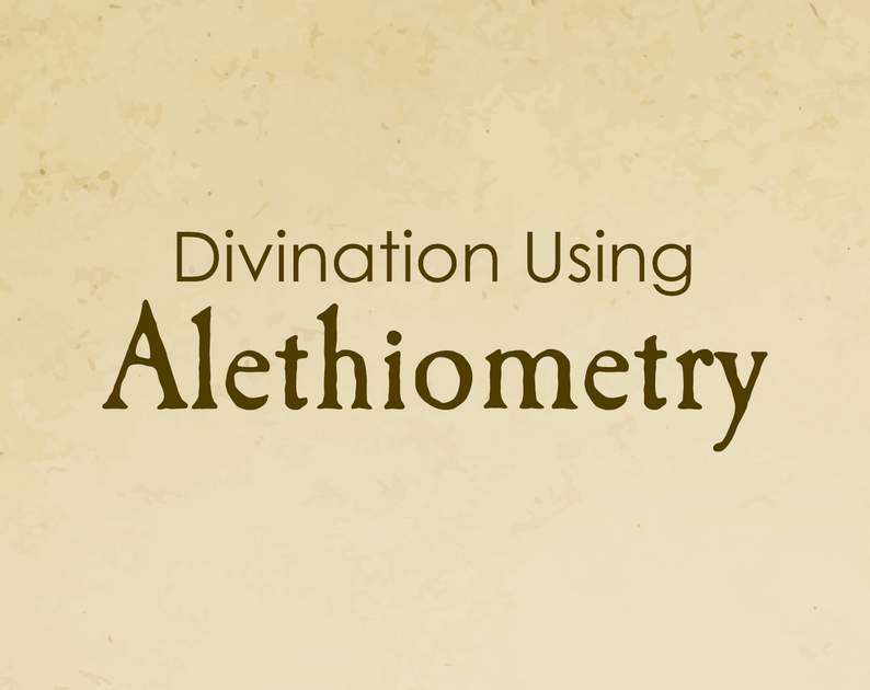 Divination Using Alethiometry by counterklock