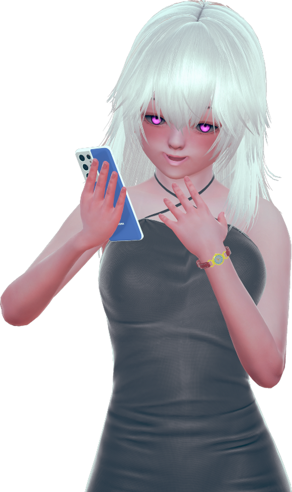 Lady Tomoka Visual Novel Character Sprite with photoshop files by Quark ...