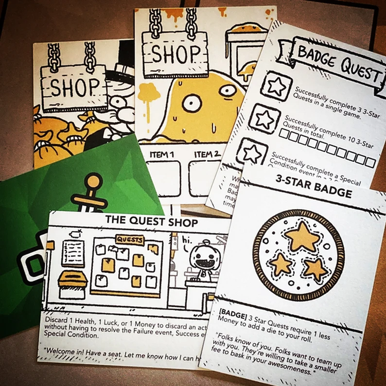 Quests Over Coffee: Patreon Goodies by Shenbot Makes