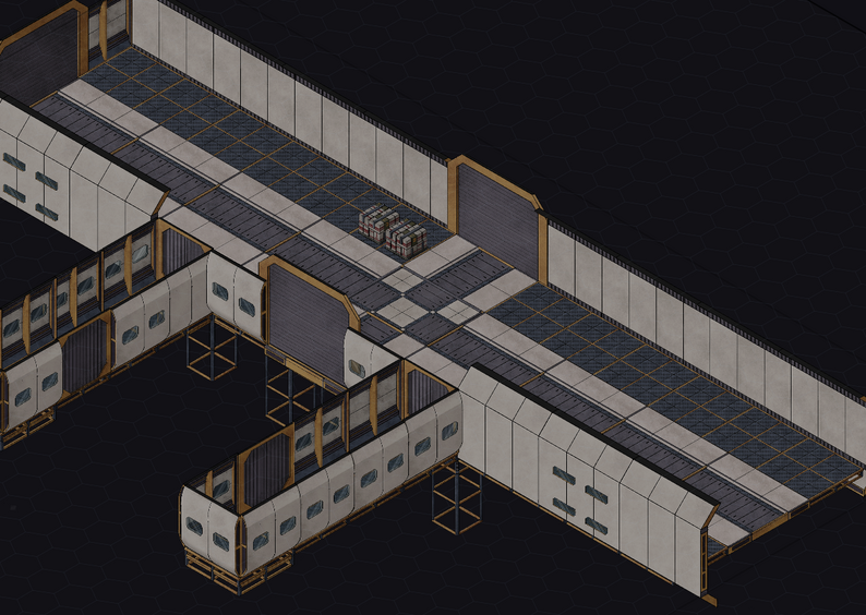 Isometric Battlefield :: Gloria Station by Starlight Furnace