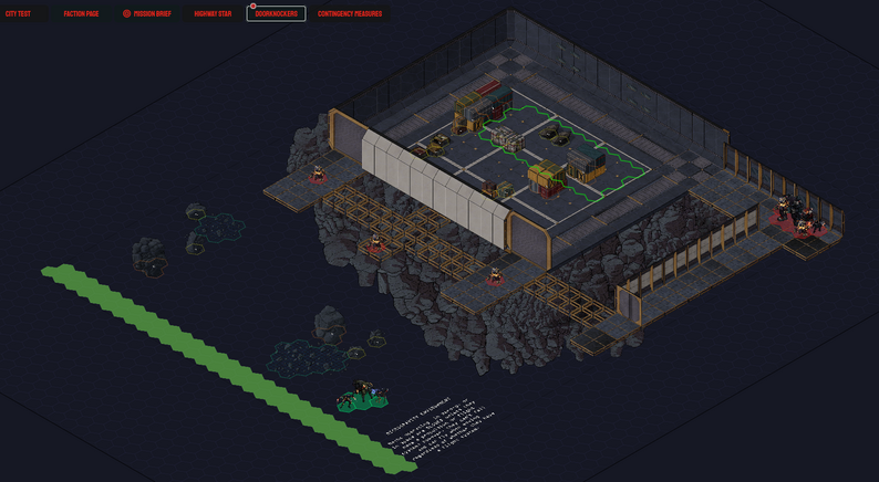 Isometric Battlefield :: Gloria Station by Starlight Furnace