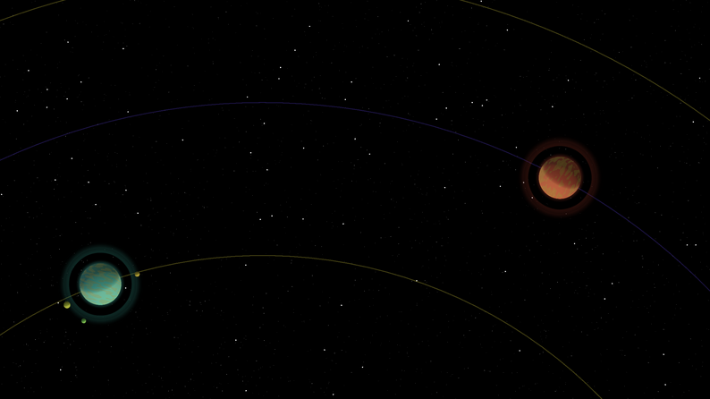 Procedural Solar System Generator by ikonic
