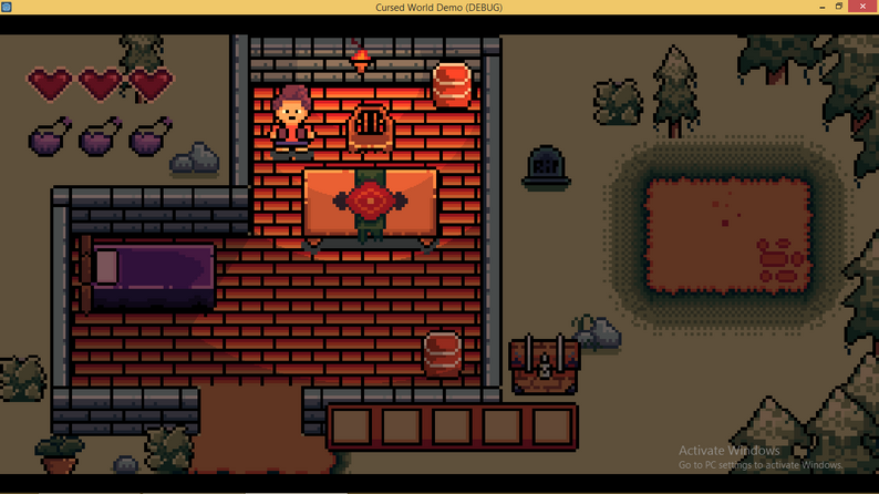 16x16 Cursed World Top-Down Asset Pack by WagyuDev