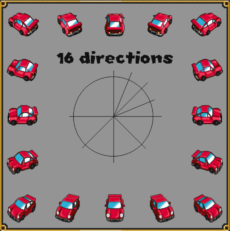 PixelWheels Porsche (pixel art car) by @pixel_Salvaje