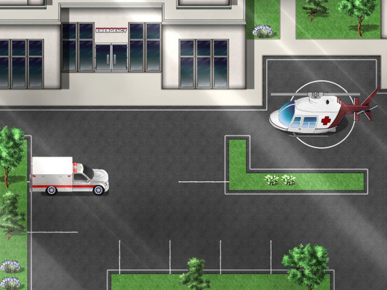 KR Modern Hospital Tileset for RPGs by Kokoro Reflections