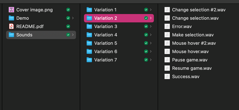 8-bit UI SFX by John Leon