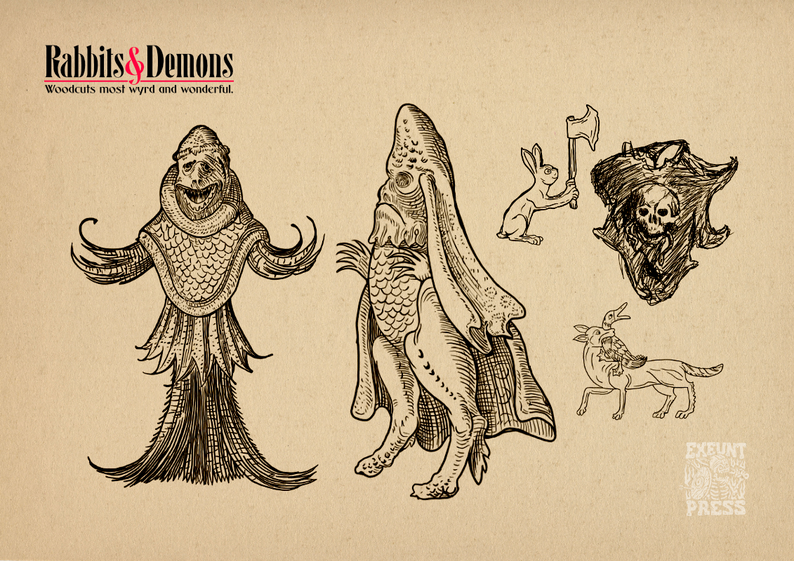 Rabbits & Demons (Art Assets) by Exeunt Press