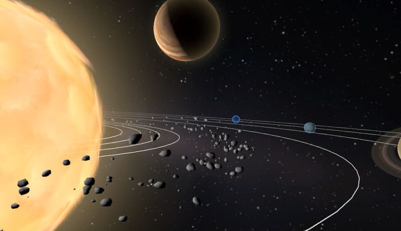 VR Solar System Simulation by Garrett H