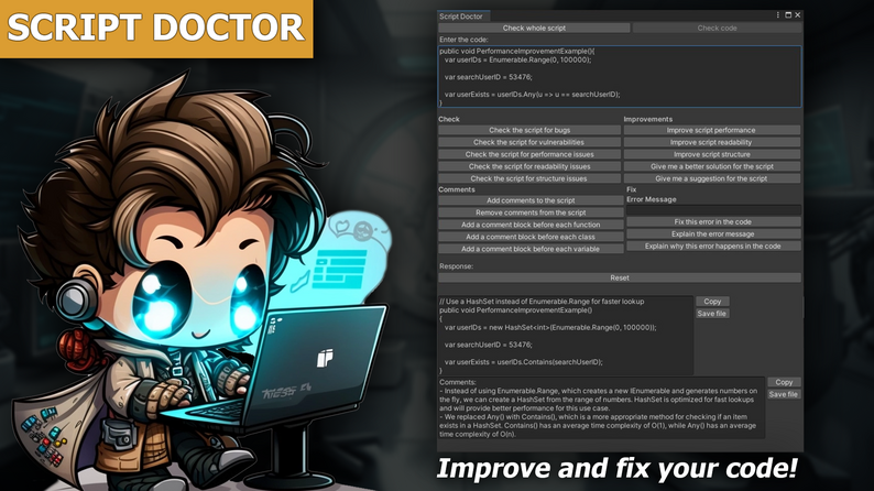uAI - Unity3D AI Assistant powered by ChatGPT by AssetRealm