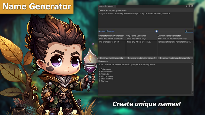 uAI - Unity3D AI Assistant powered by ChatGPT by AssetRealm