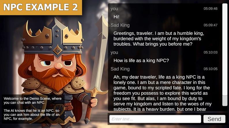 uAI - Unity3D AI Assistant powered by ChatGPT by AssetRealm