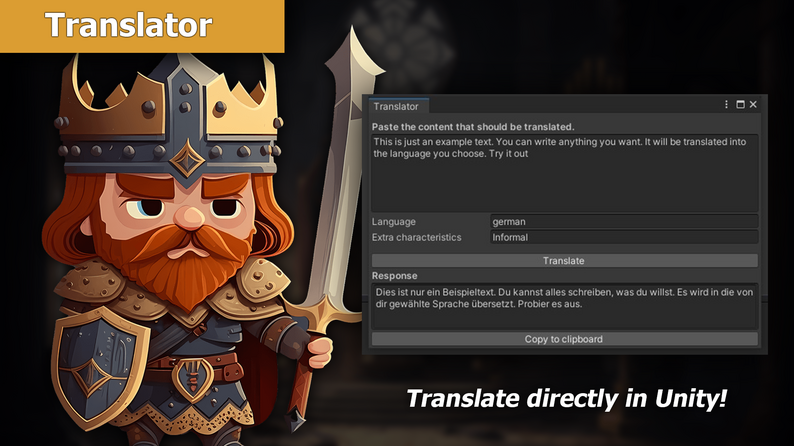 uAI - Unity3D AI Assistant powered by ChatGPT by AssetRealm