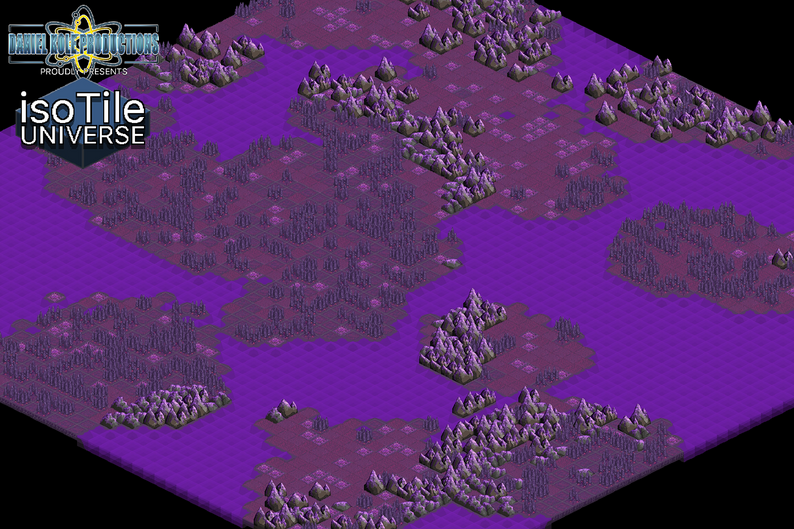 Isotile Universe - 100+ Isometric Tiles by Daniel Kole Productions