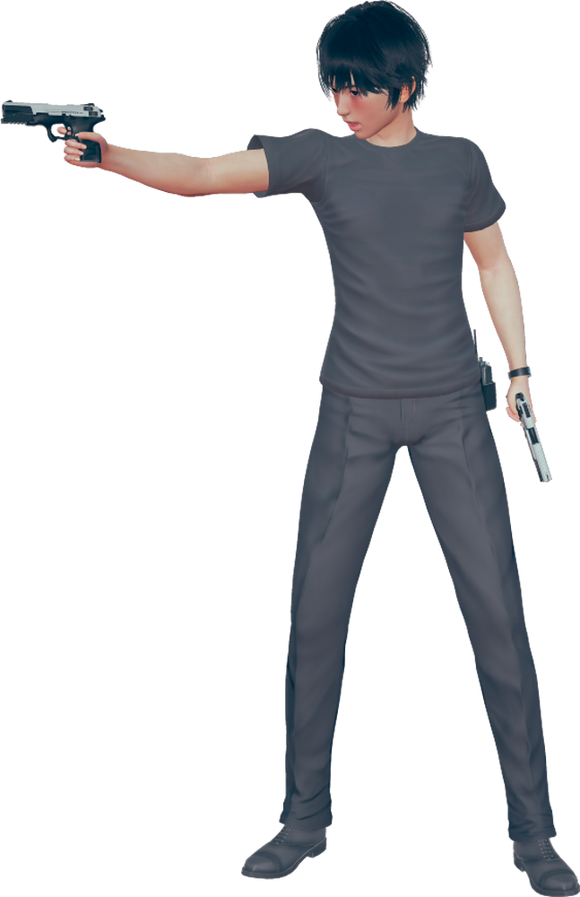 Ron Visual Novel Character Sprite with photoshop files by Quark_Yifu