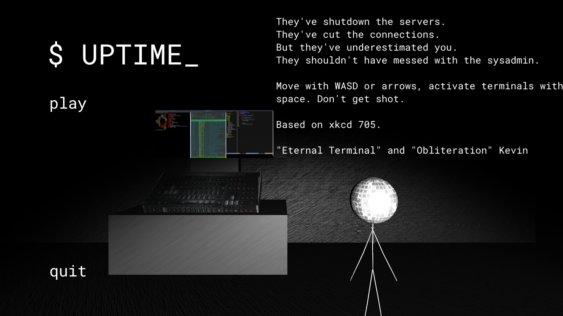 Uptime by Willbl3pic for xkcd Game Jam - itch.io