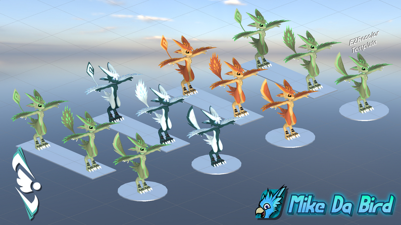 Mike'Vali - Avatar Base by Mike Da Bird