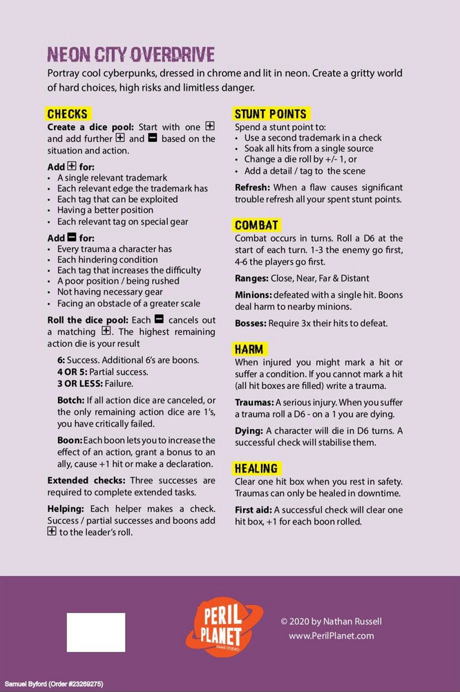 Neon City Overdrive by Peril Planet Game Studio