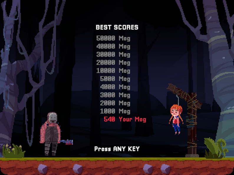 Meg and the Trapper by El Tentacle