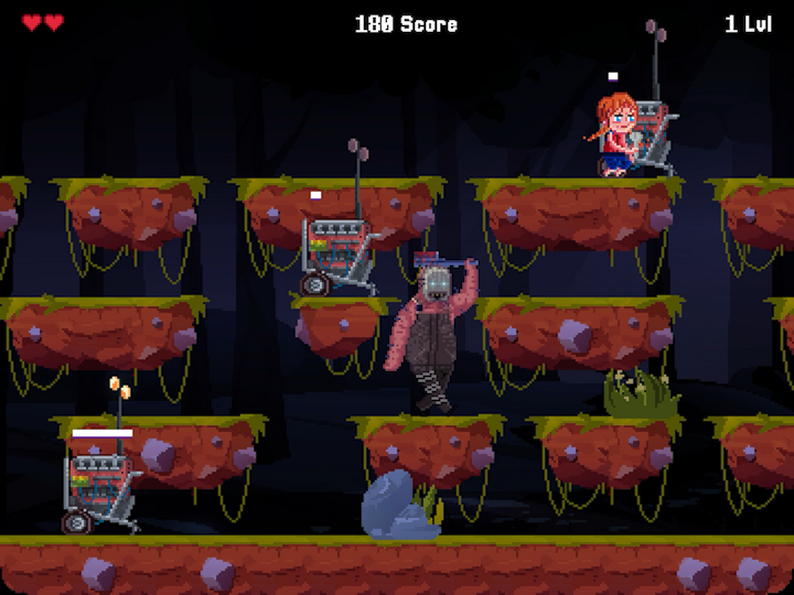 Meg and the Trapper by El Tentacle