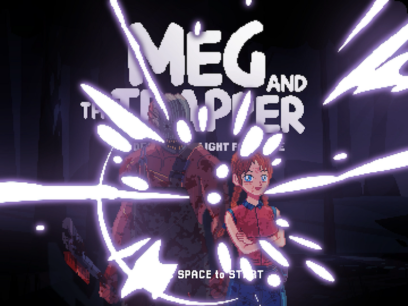 Meg and the Trapper by El Tentacle