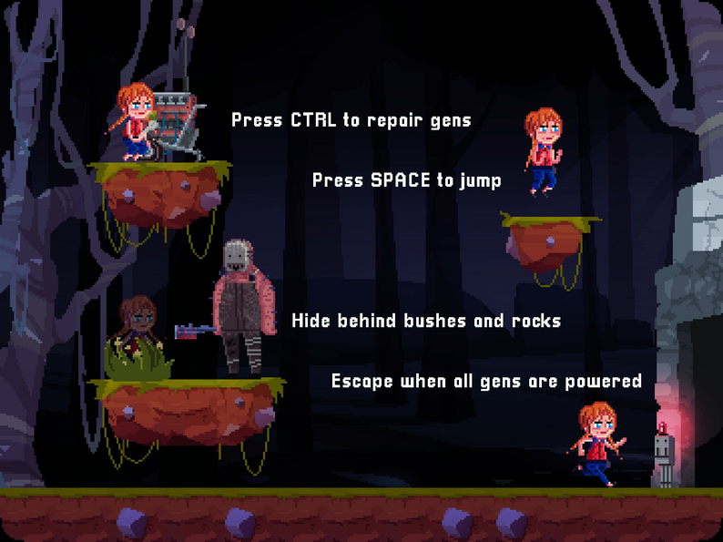 Meg and the Trapper by El Tentacle