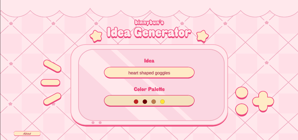Idea Generator By Binnybun Idea Generator By Binnybun