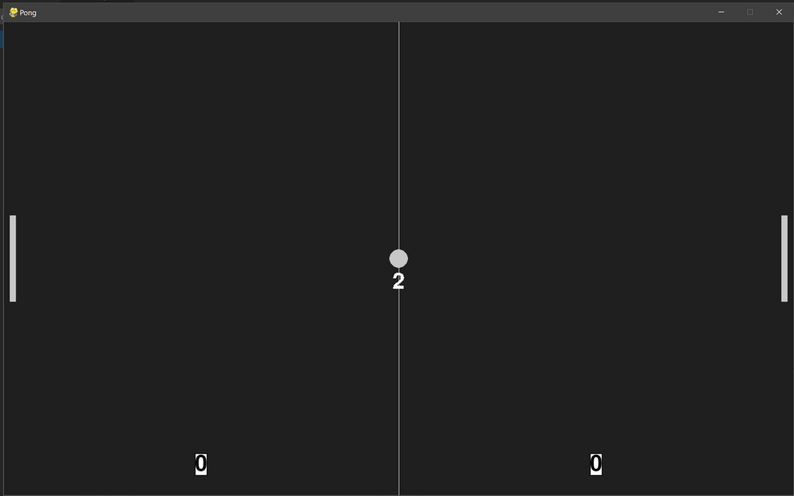 Simple Pong Game by horvana