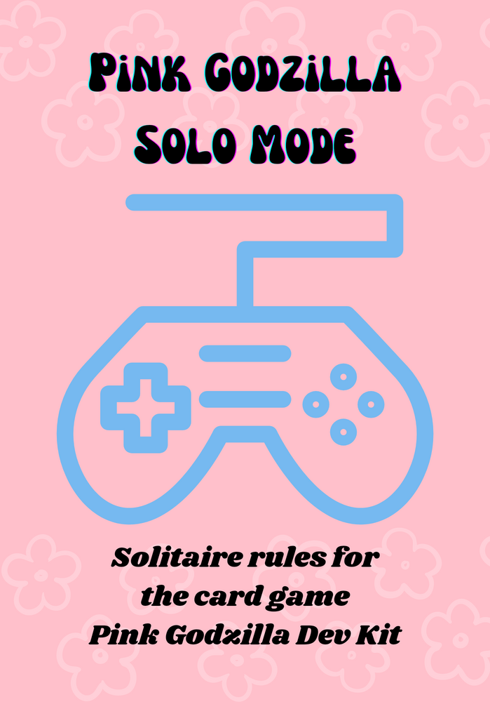 Pink Godzilla Solo Mode by lampbane