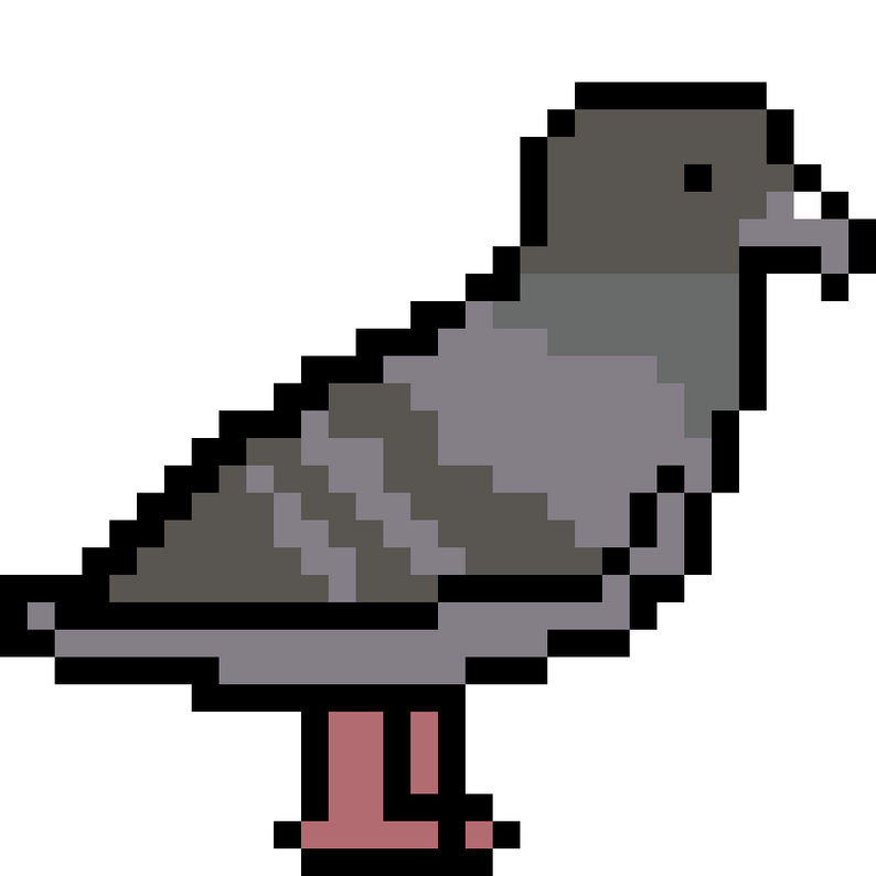 Pigeon Pixel by kangjung