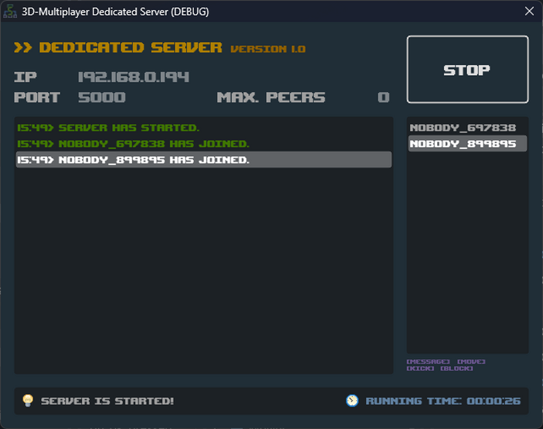 Godot 4 - 3D-Multiplayer Dedicated Server Template by Jumpingeyes Games