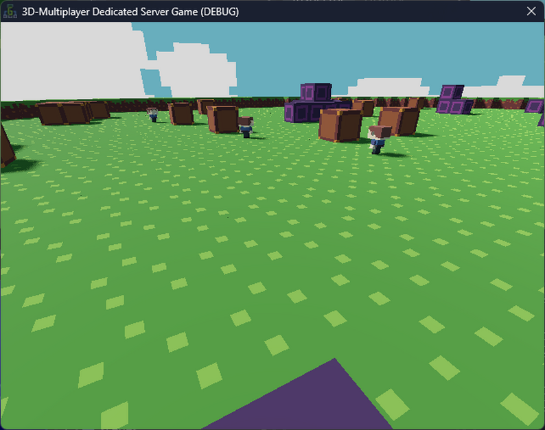 Godot 4 - 3D-Multiplayer Dedicated Server Template by Jumpingeyes Games