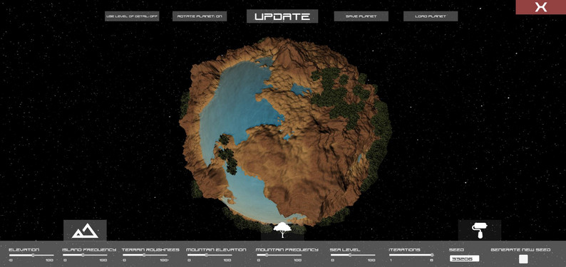 Planet Generator by HonzaKolek