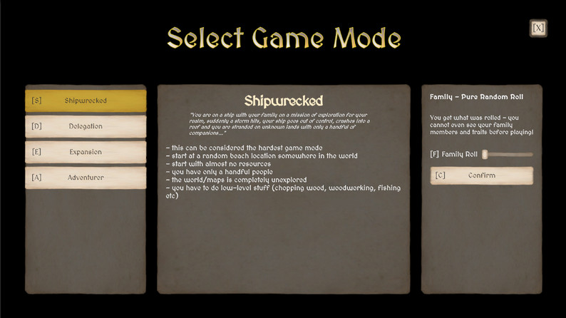 7DRL 2023 - Grand Strategy Roguelike by rabbyte.games, o:tone