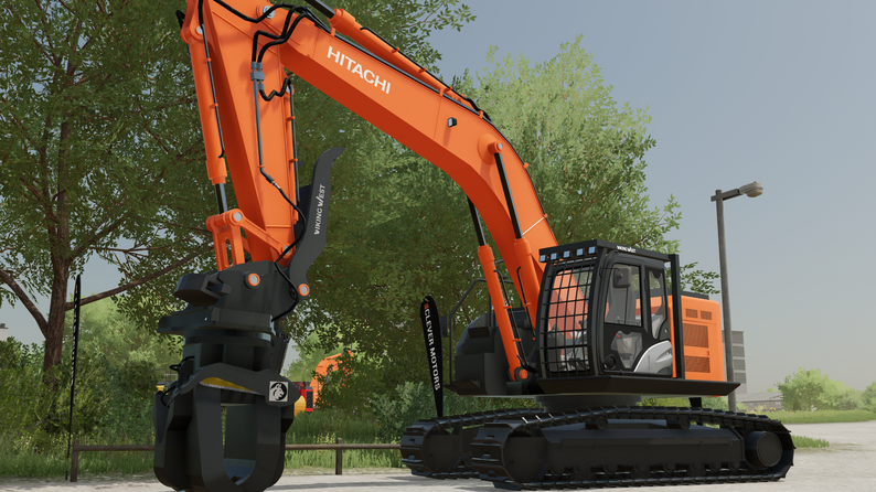 FS22 Deeretachi Excavator Pack by GEM Group Modeling & Edits