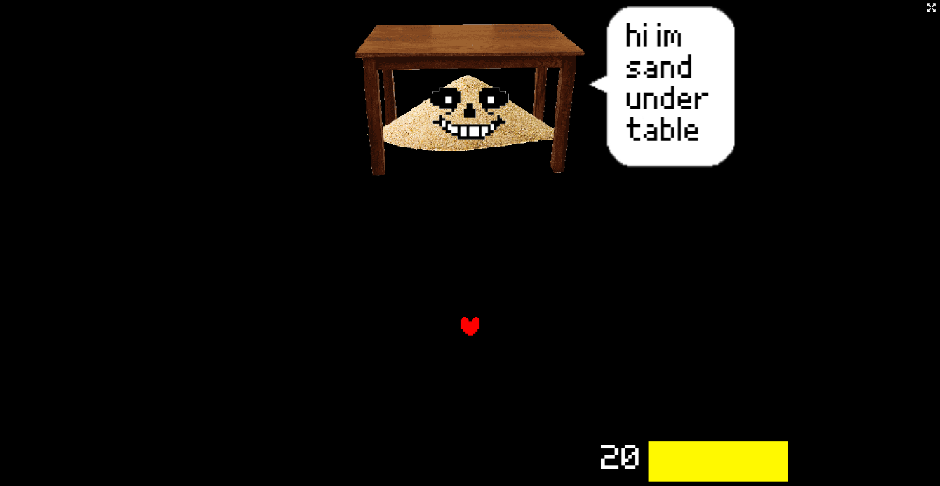 Under Table by ItchyPeanutButter