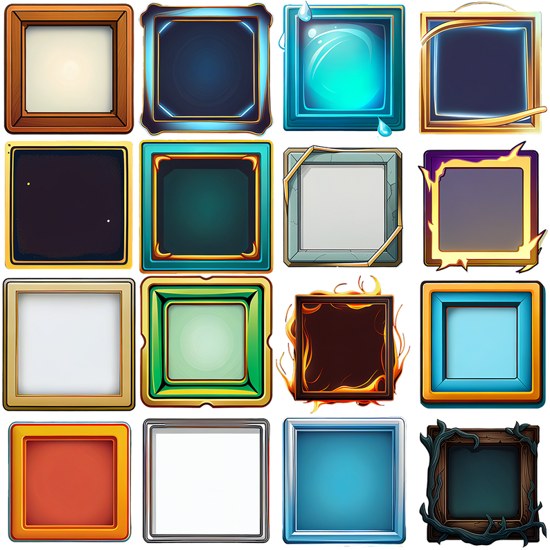 Frames - Asset Pack Free by Storm