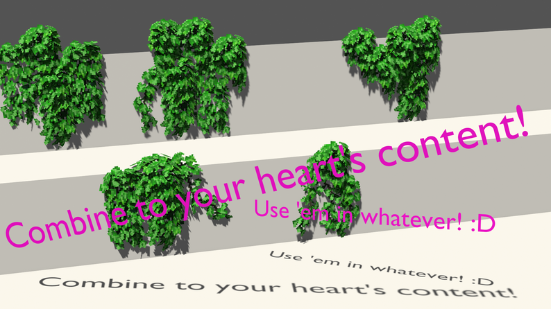 Pixel Vines - 3D Asset Pack by ahintoflime