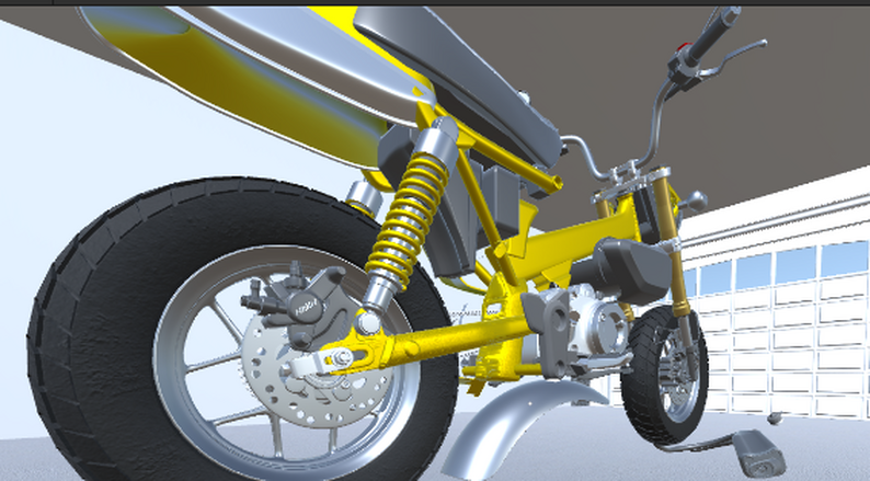 My summer moped by Findiedev
