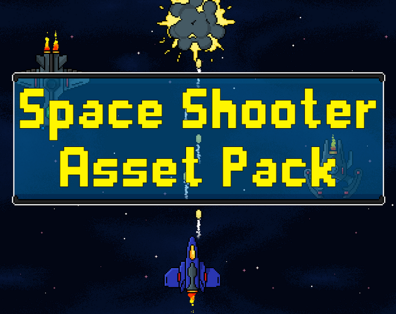 Space Shooter Asset Pack by Lil Cthulhu