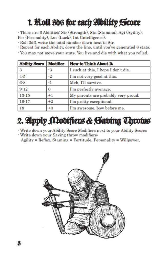 The Stennard Character Creation Guide by Breaker Press Games