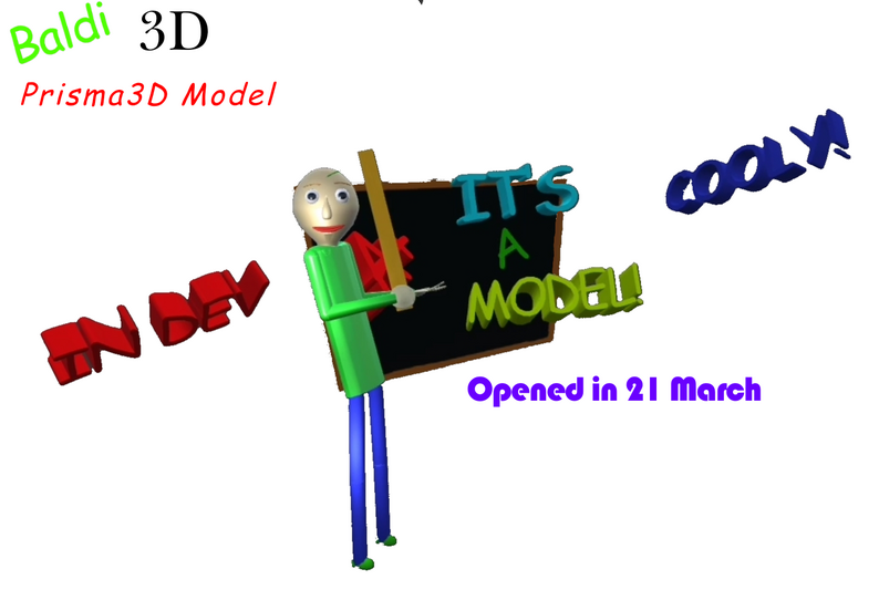 Baldi in PRISMA3D by Maxim_Human