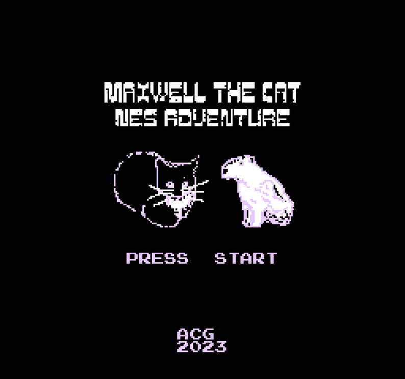 Maxwell The Cat - NES adventure by Affordable Care Games