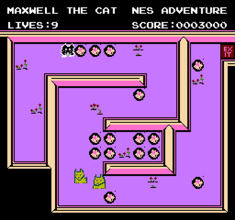 Maxwell The Cat - NES adventure by Affordable Care Games