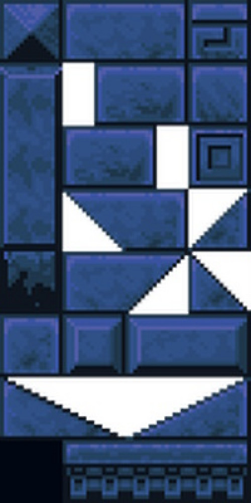 Block Tileset 4 Colors by RetroViralGames