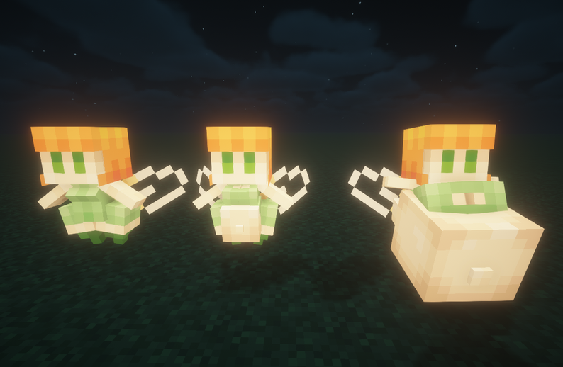 Stuffed Allay Girls by Irritator_Fan