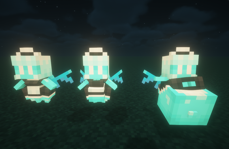 Stuffed Allay Girls by Irritator_Fan